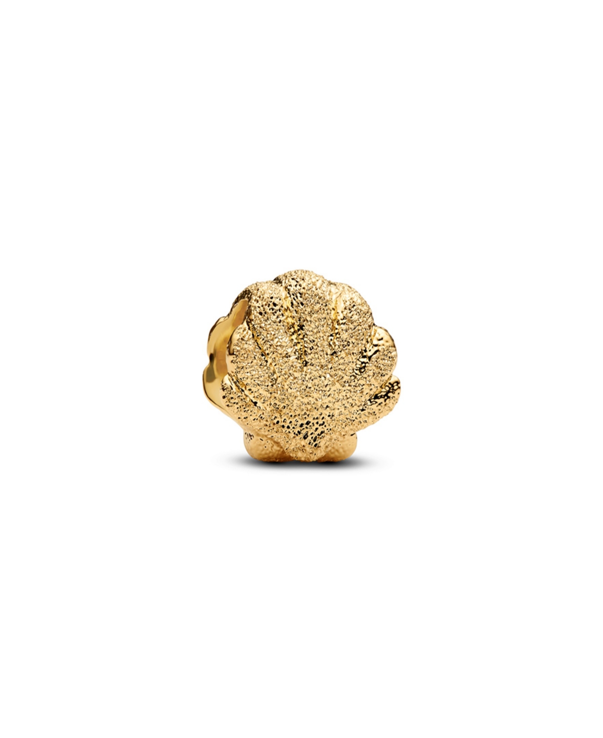 Click here for Pandora Gold Textured Shell Mini Charms - Gold prices