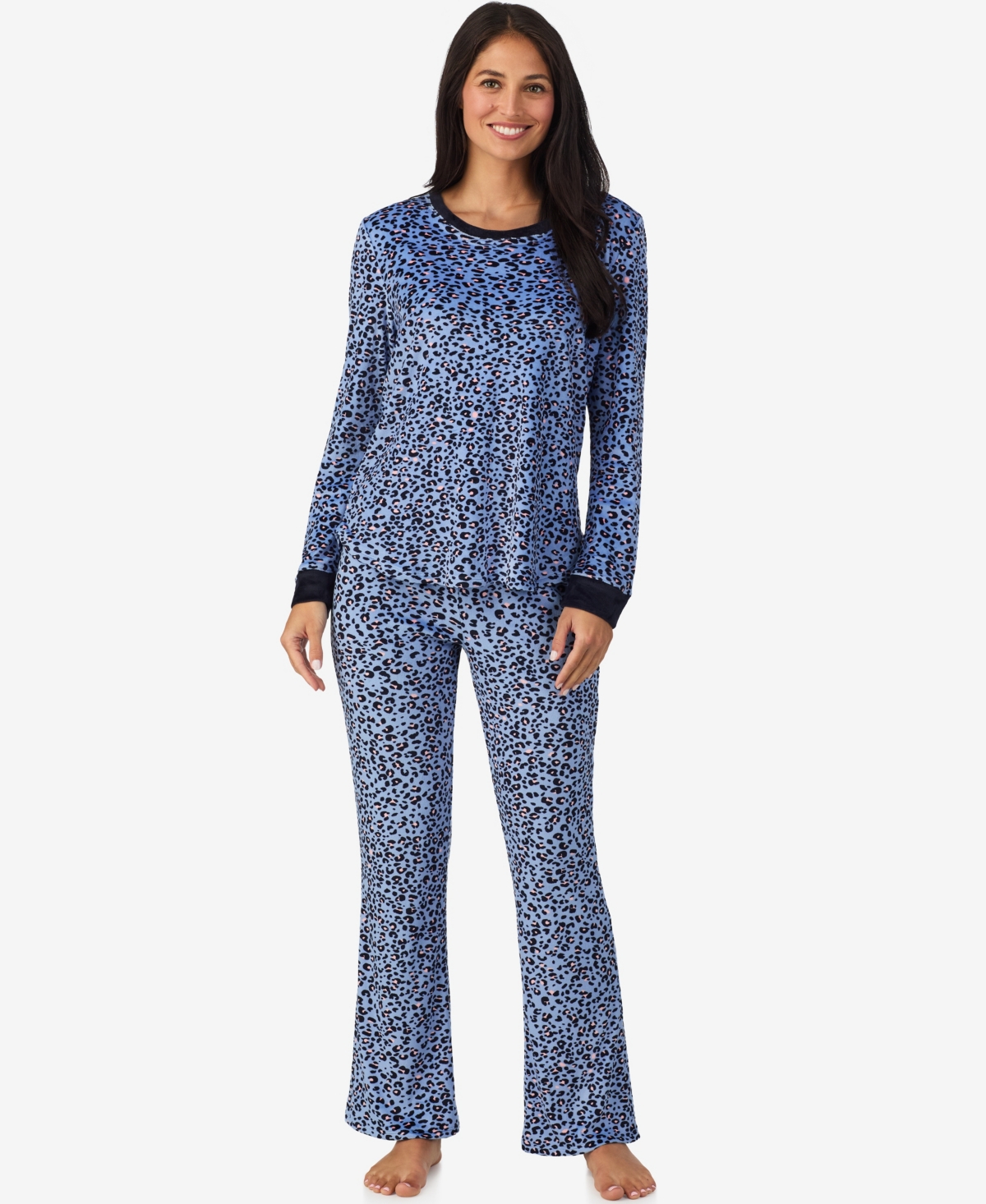 Click here for Cuddl Duds Womens 2-Piece Stretch Velour Long Slee... prices