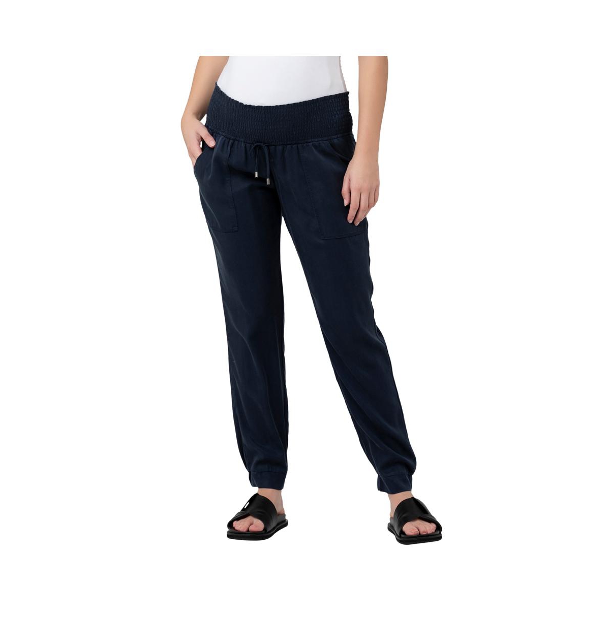 Click here for Ripe Maternity Ripe Tencel Off Duty Pant - Navy prices