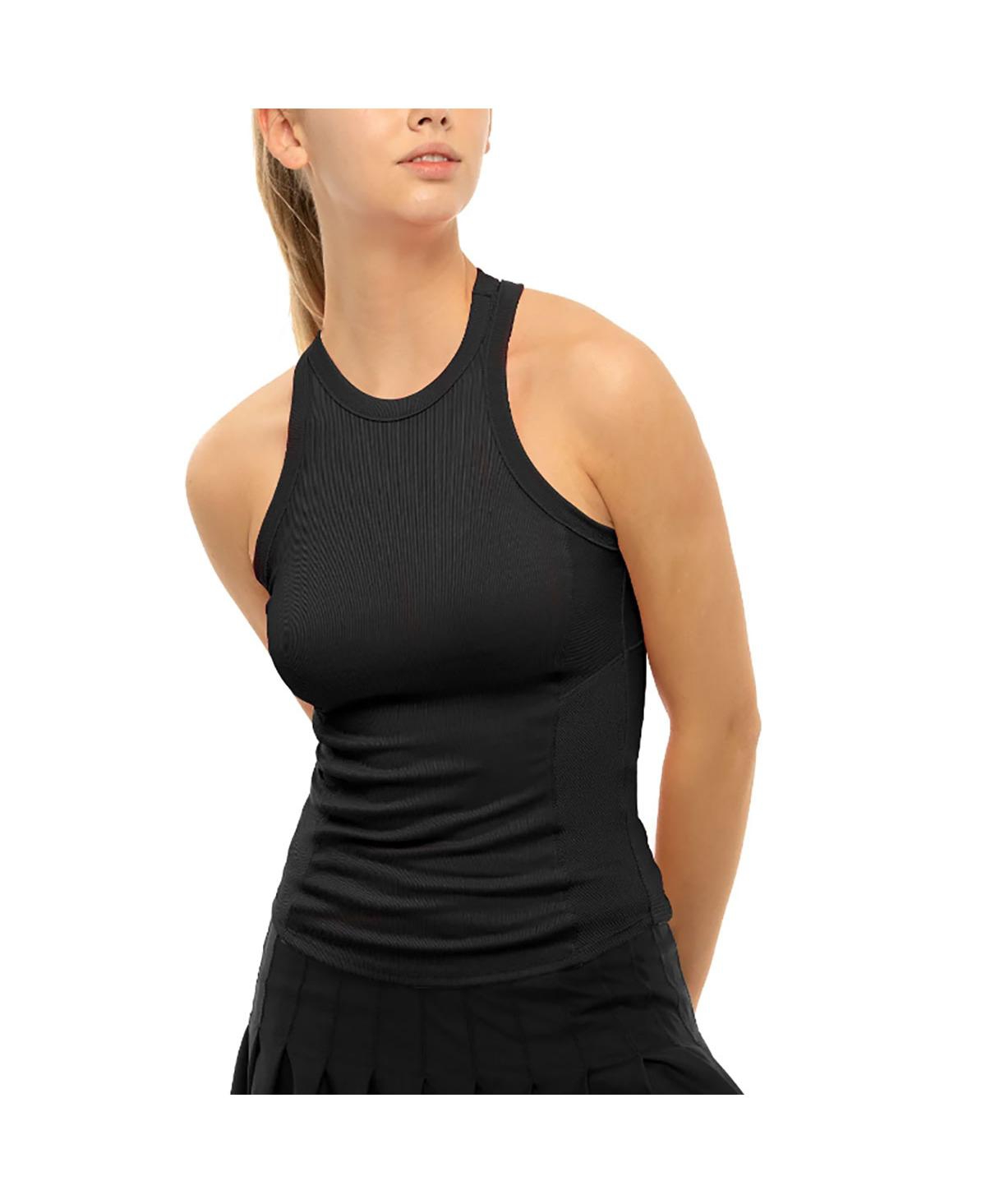 Click here for Lucky in Love One Love Rib Womens Tennis Tank Top... prices
