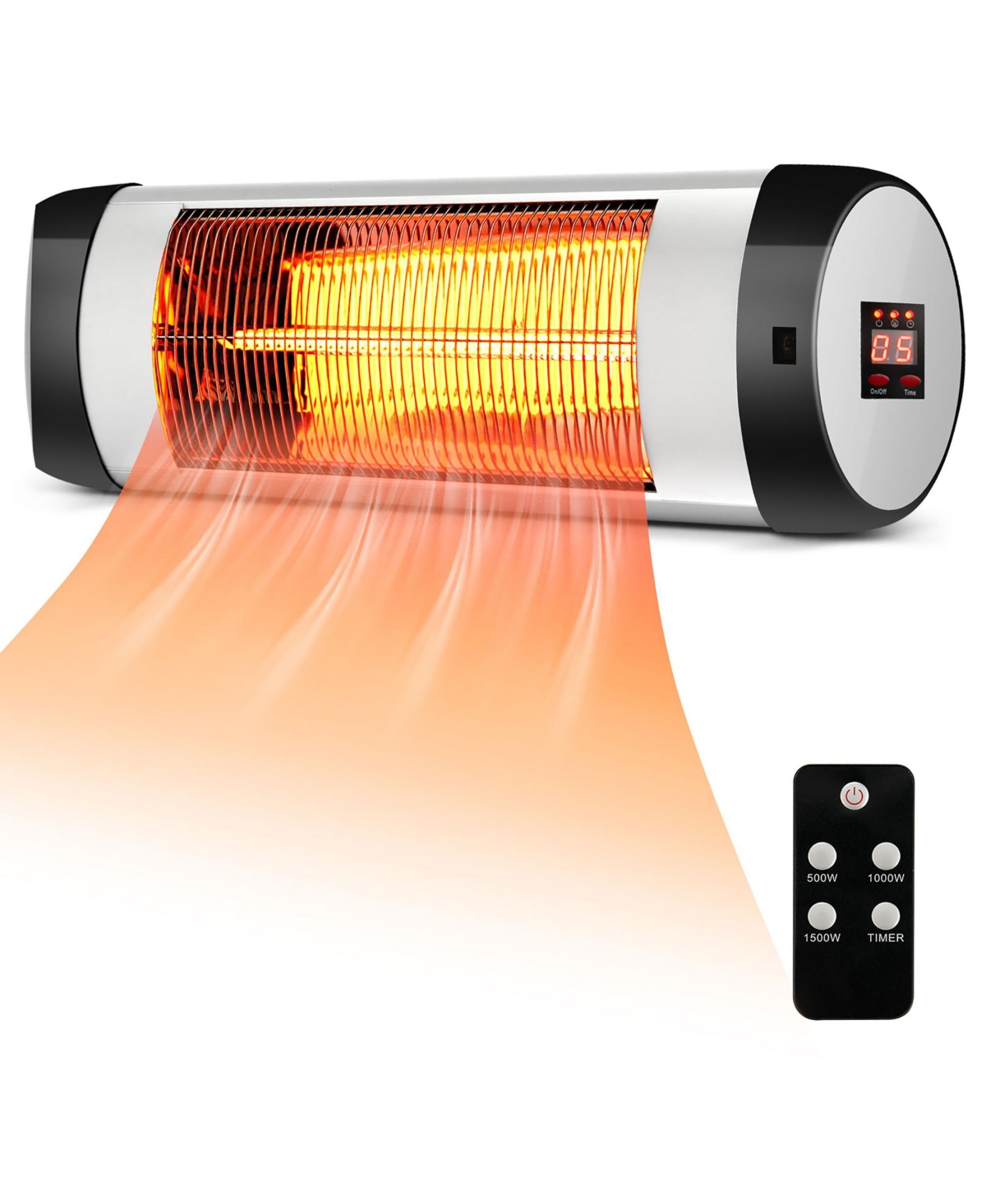 Click here for Costway Patio Electric Heater Wall-Mounted Infrare... prices