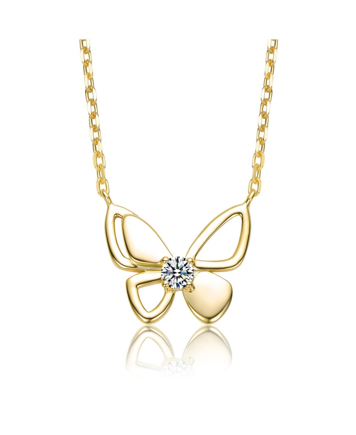 Click here for Rachel Glauber 14K Gold Plated with Clear Cubic Zi... prices