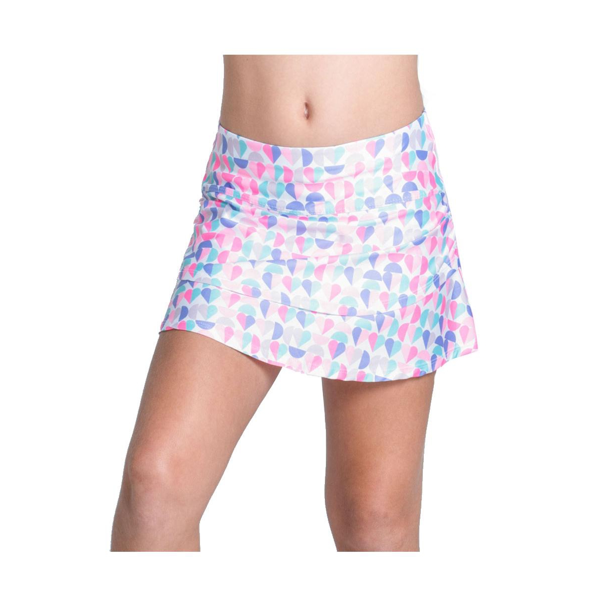Click here for Lucky In Love Girls Its a Tie Tennis Skirt - Multi prices