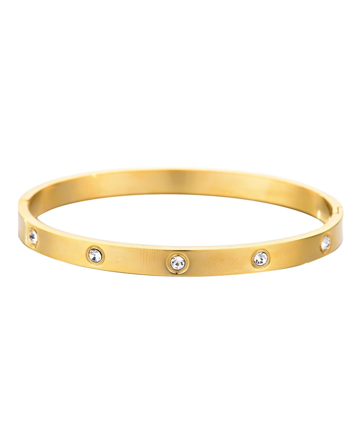 Click here for Adornia Tarnish Resistant Gold Crystal Eternity Cu... prices