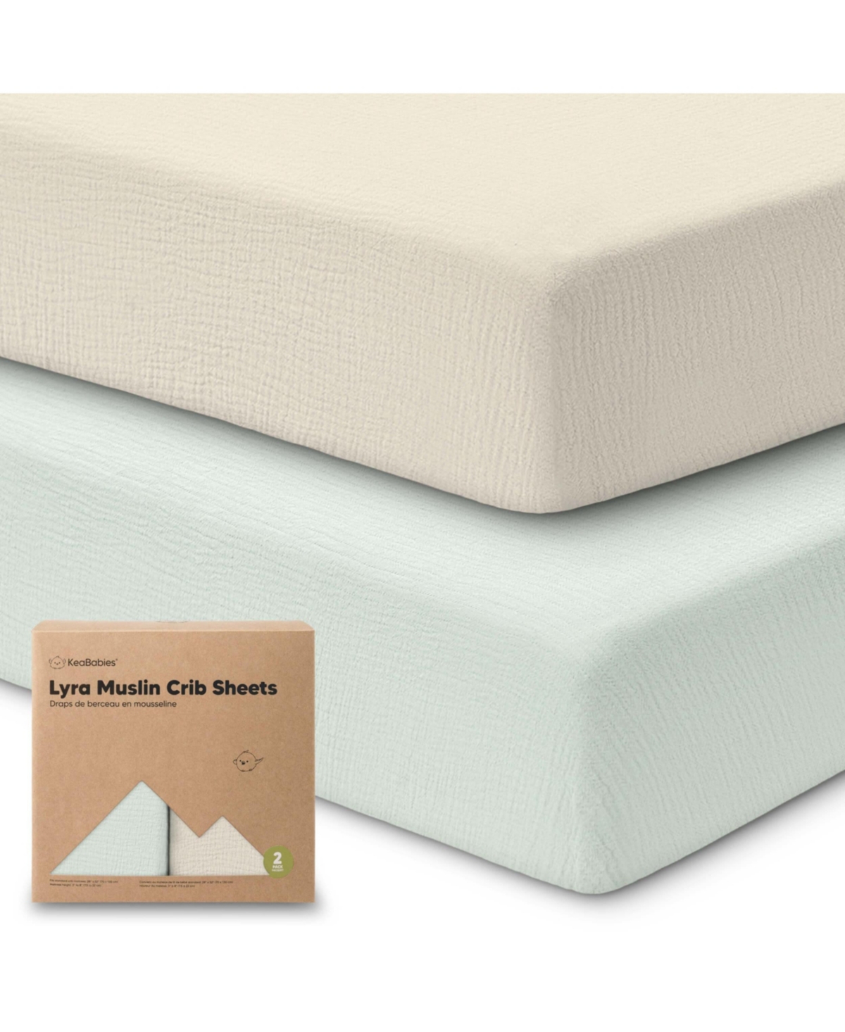 Click here for KeaBabies Lyra Muslin Crib Sheets for Boys  Girls... prices