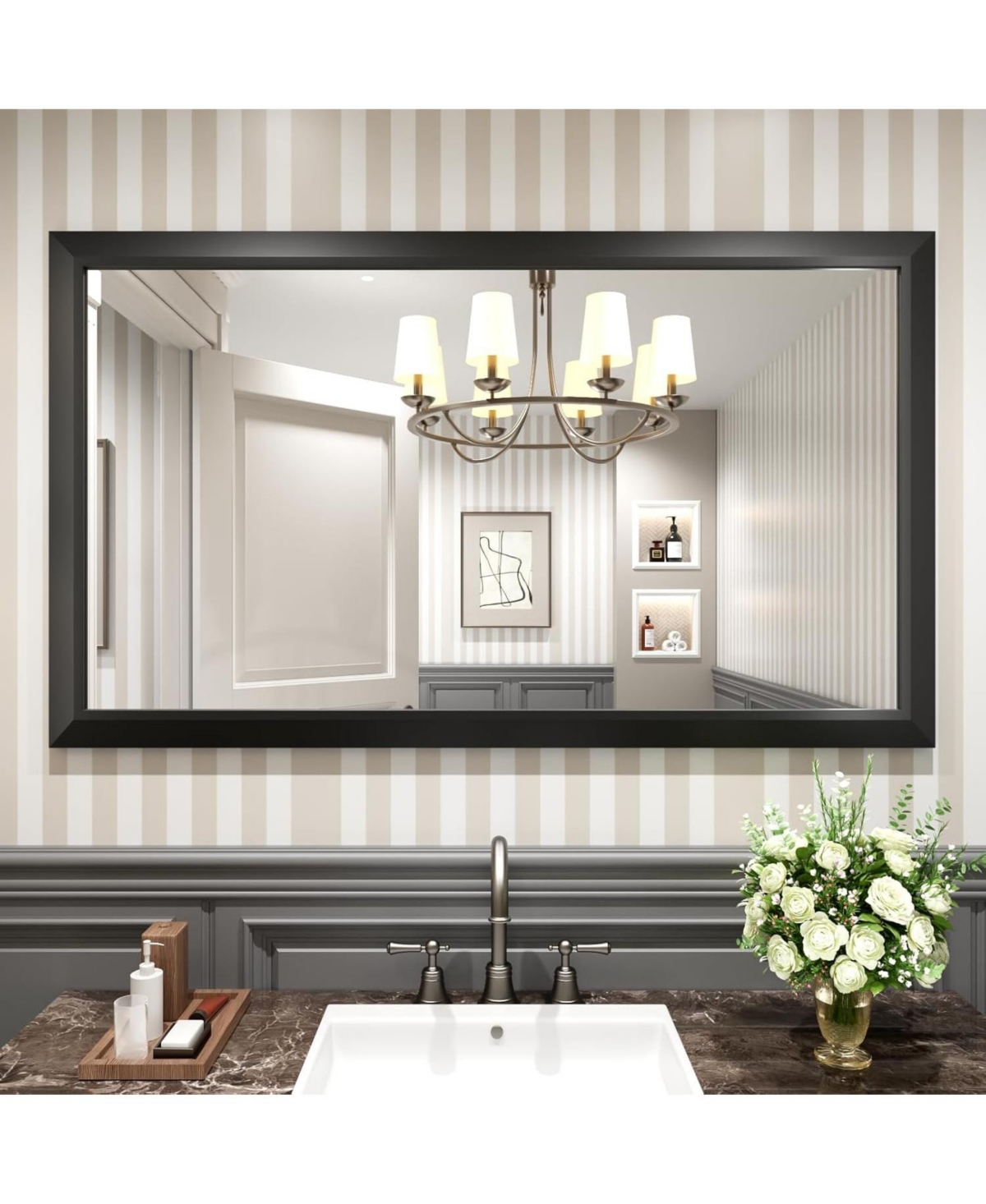 Click here for Amorho Bathroom Mirror  55" x 32" Inch T... prices