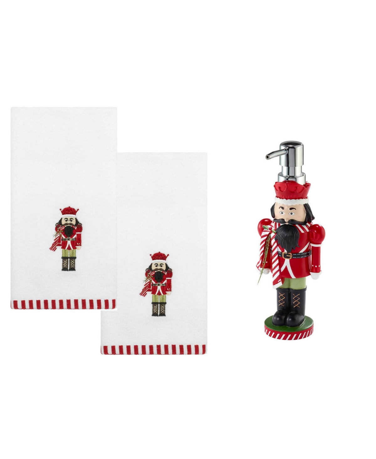 Click here for Avanti Peppermint Nutcracker Resin Lotion Pump and... prices