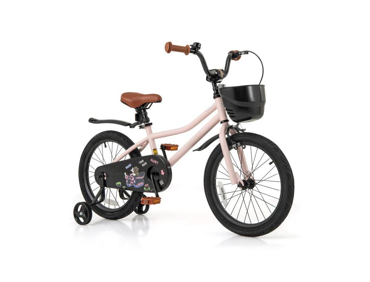 Click here for 18-Inch Kids Bike with Basket & Adjustable Handleb... prices