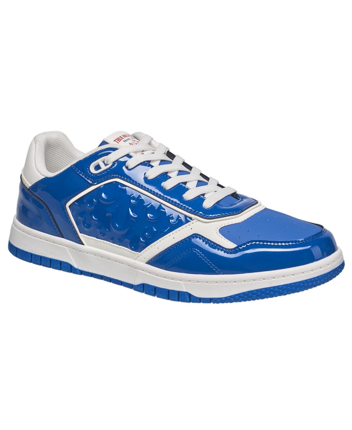 Click here for True Religion Mens Jones Court Emboss Sneaker - Bl... prices