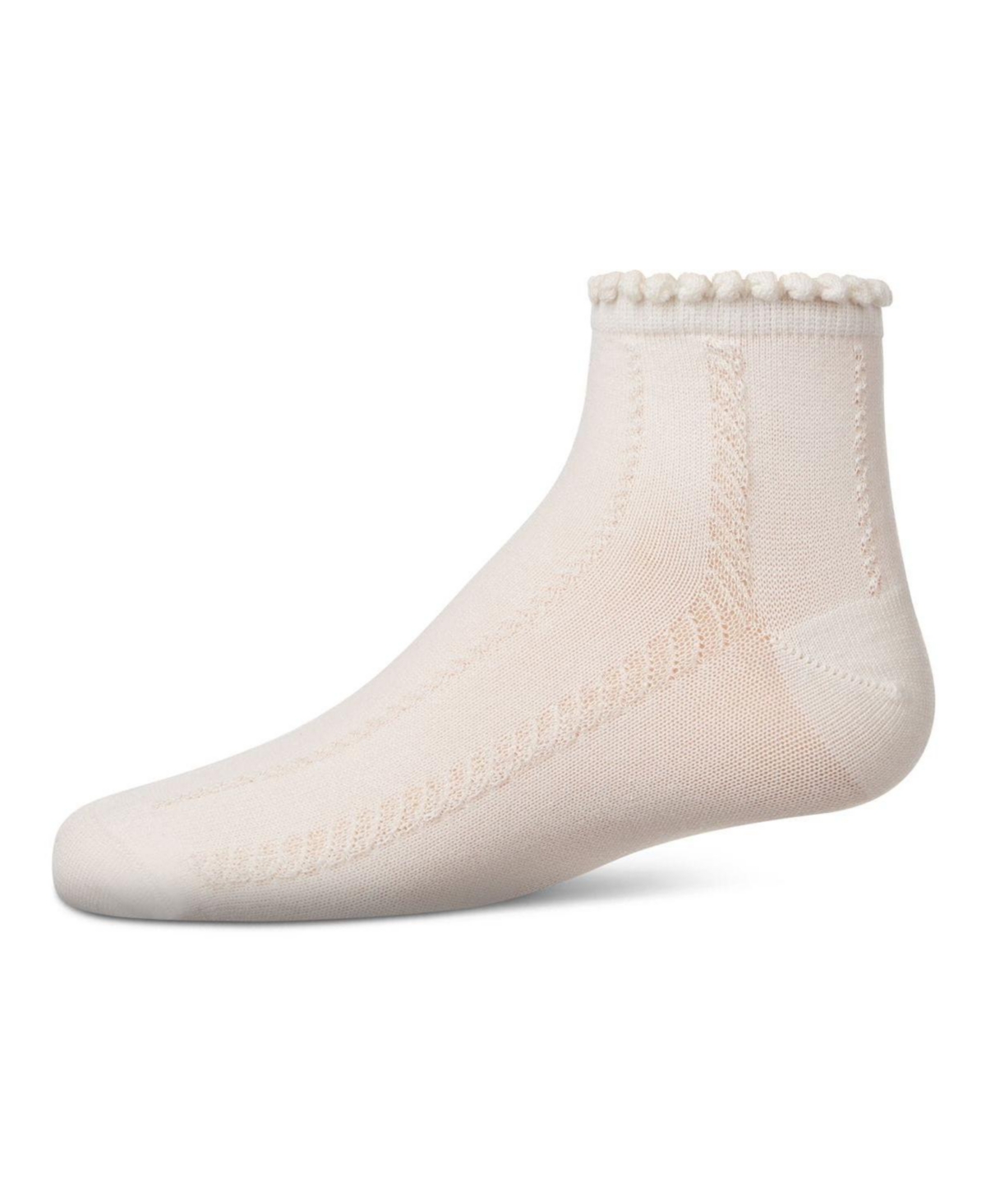 Click here for MeMoi Little Girls Rope Stitch Anklet Socks - Wint... prices
