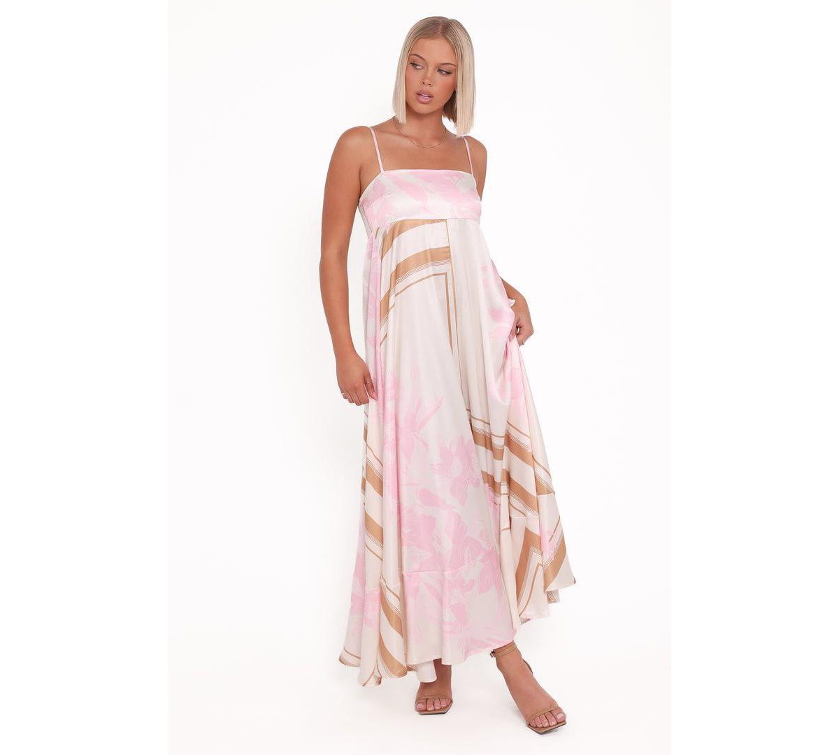 Click here for Petal and Pup Womens Elanor Maxi Dress - Pink Prin... prices