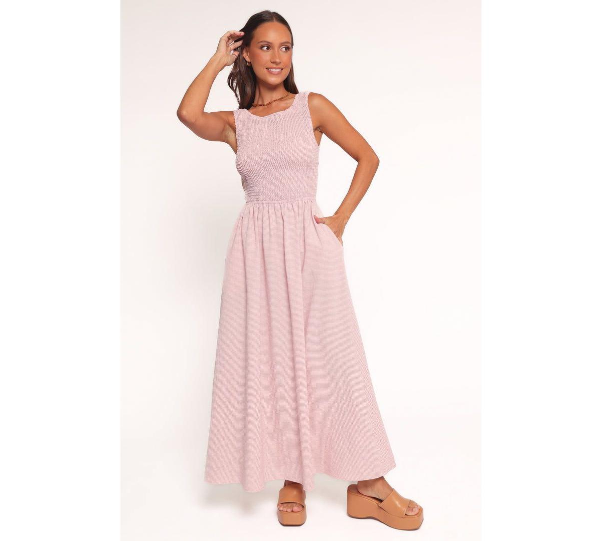 Click here for Petal and Pup Womens Lillie Maxi Dress - Pale Pink... prices