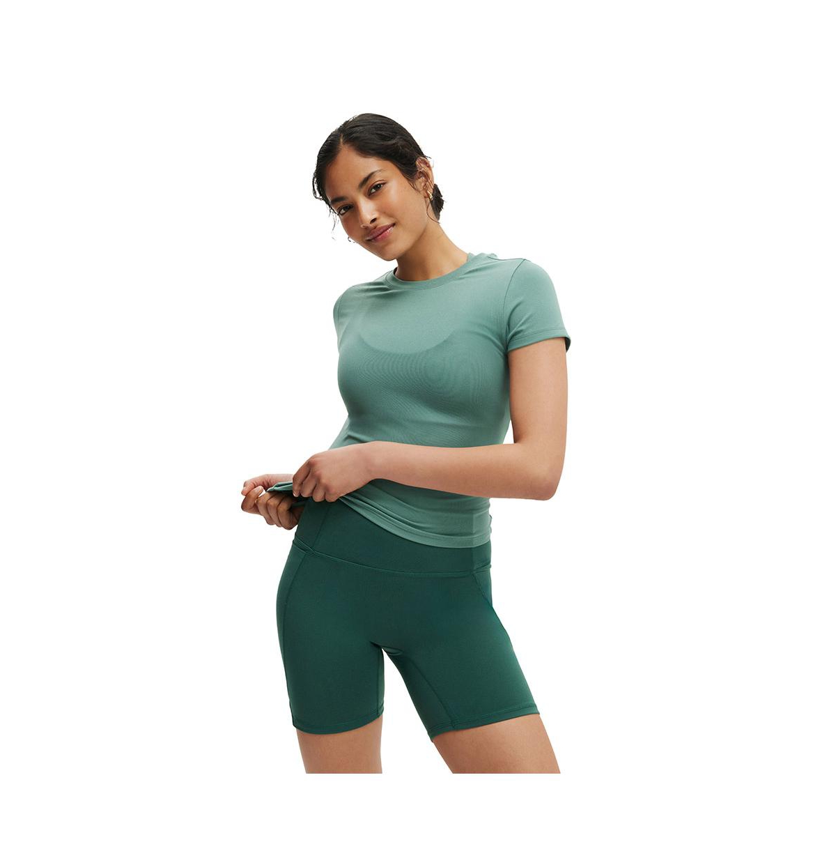 Click here for Cotton On Womens Active Ultra Soft Fitted Tshirt -... prices