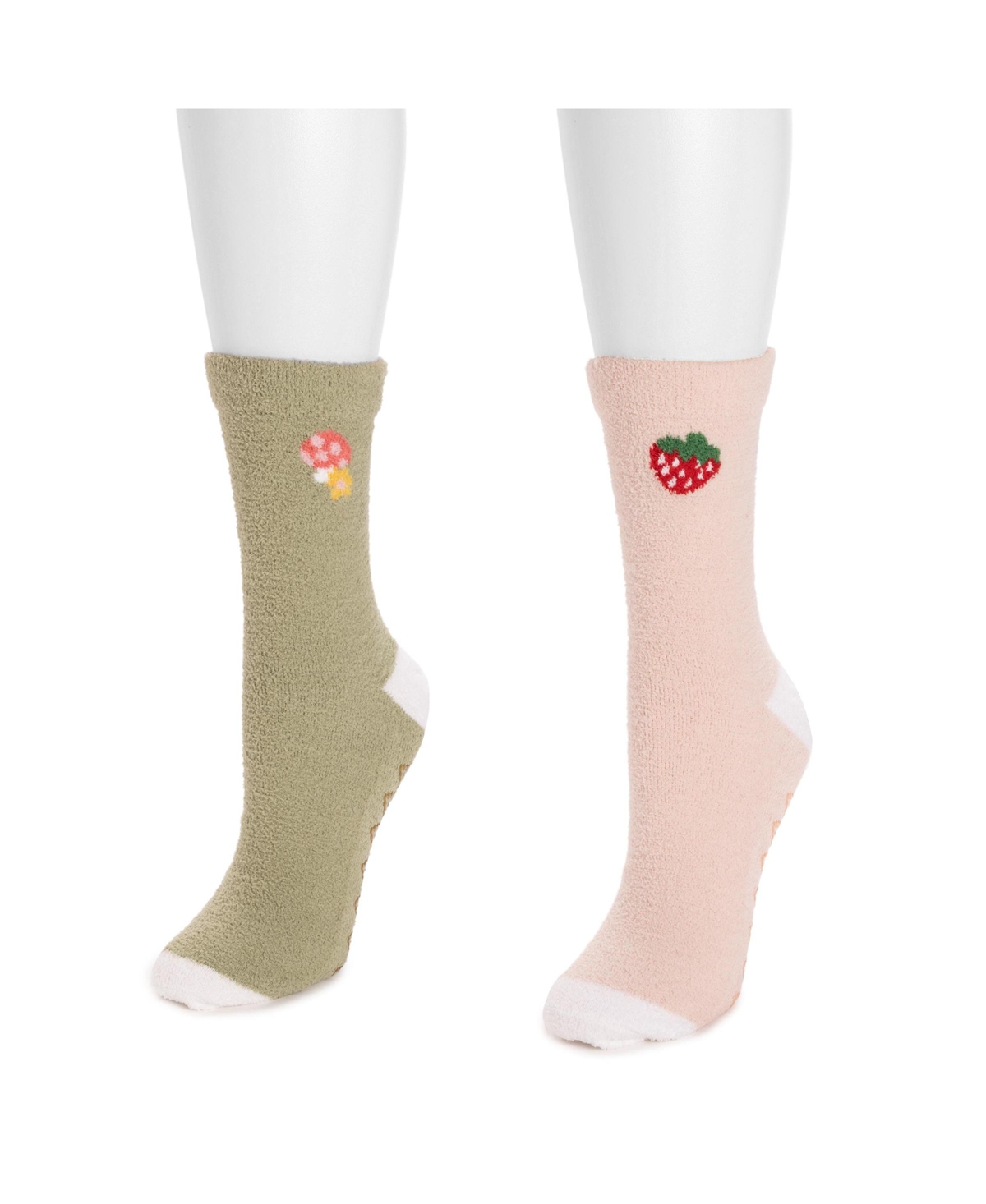 Click here for Muk Luks Womens Cozy Compression With Grippers 2 P... prices