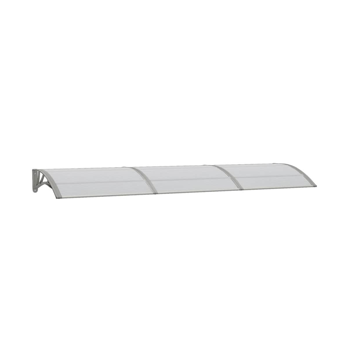 Click here for Door Canopy Grey Polycarbonate  Abs  Aluminum 118.... prices