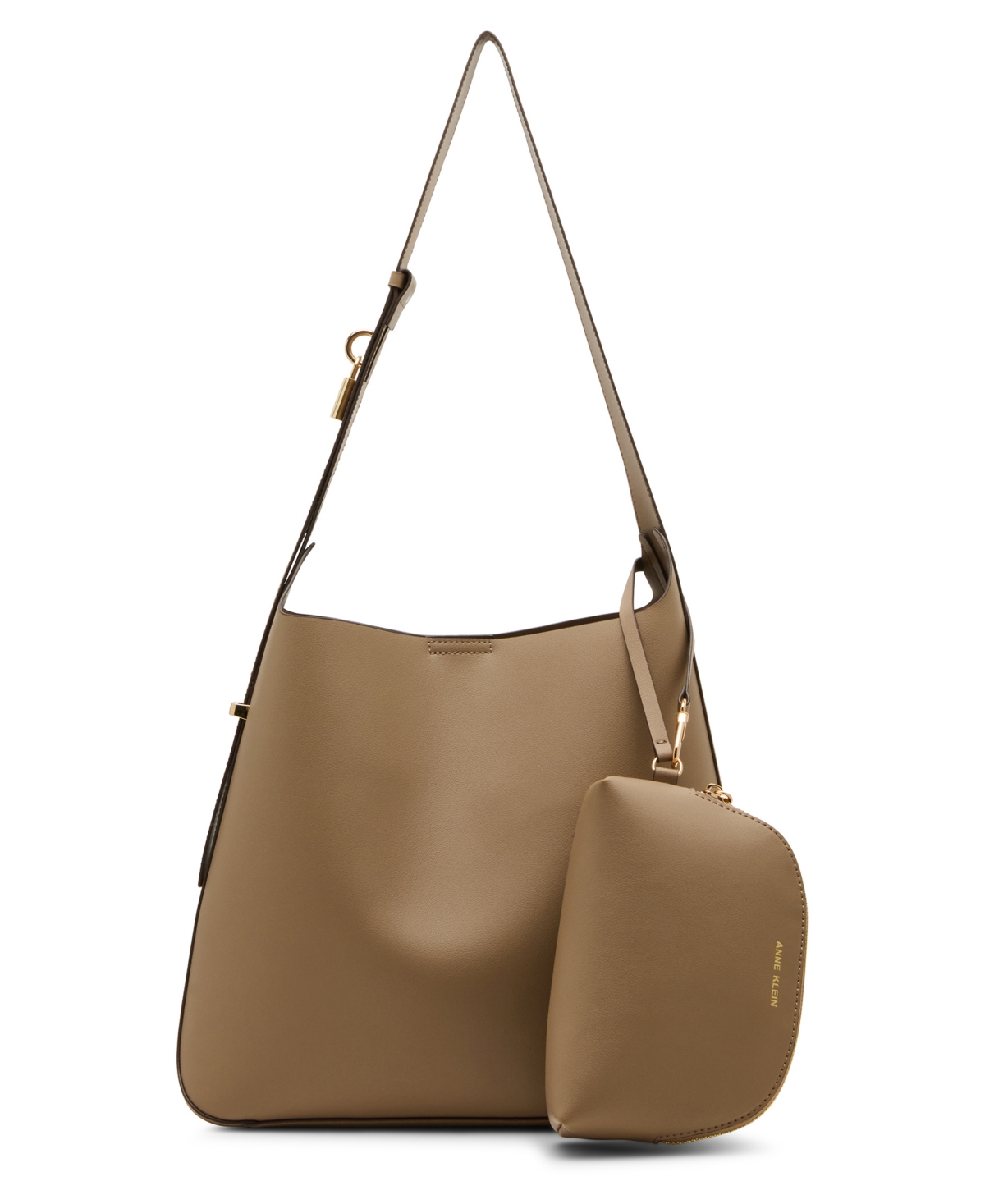 Click here for Anne Klein Medium Hobo Tote Bag - Beige prices