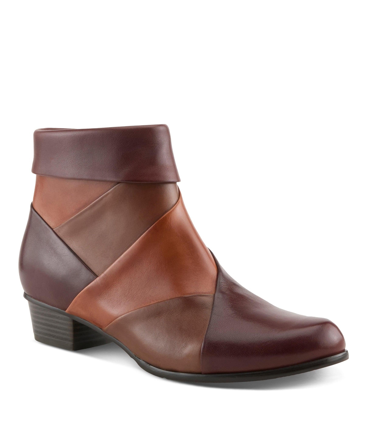 Click here for Spring Step Mayvilla Colorblock Leather Bootie wit... prices