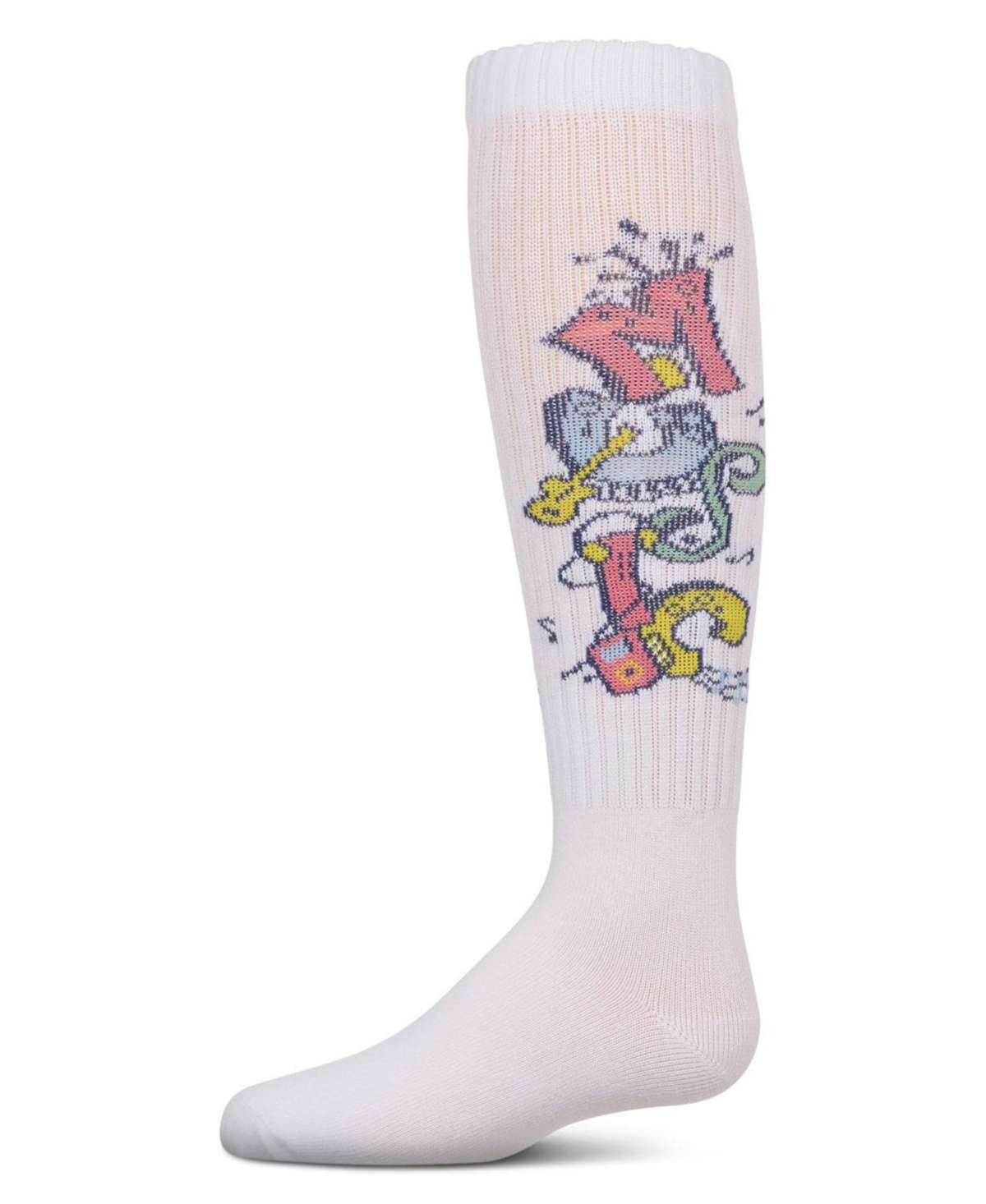 Click here for Memoi Big Girls Ribbed Cotton Blend "Graffiti... prices