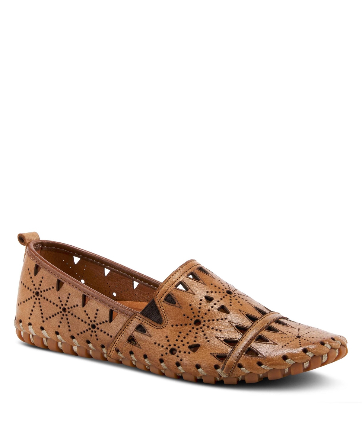 Click here for Spring Step Fusaro Laser-Cut Leather Loafers with... prices