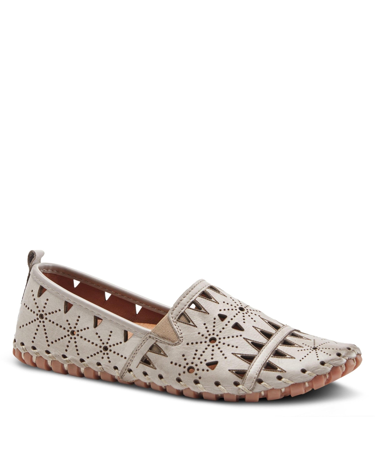 Click here for Spring Step Fusaro Laser-Cut Leather Loafers with... prices