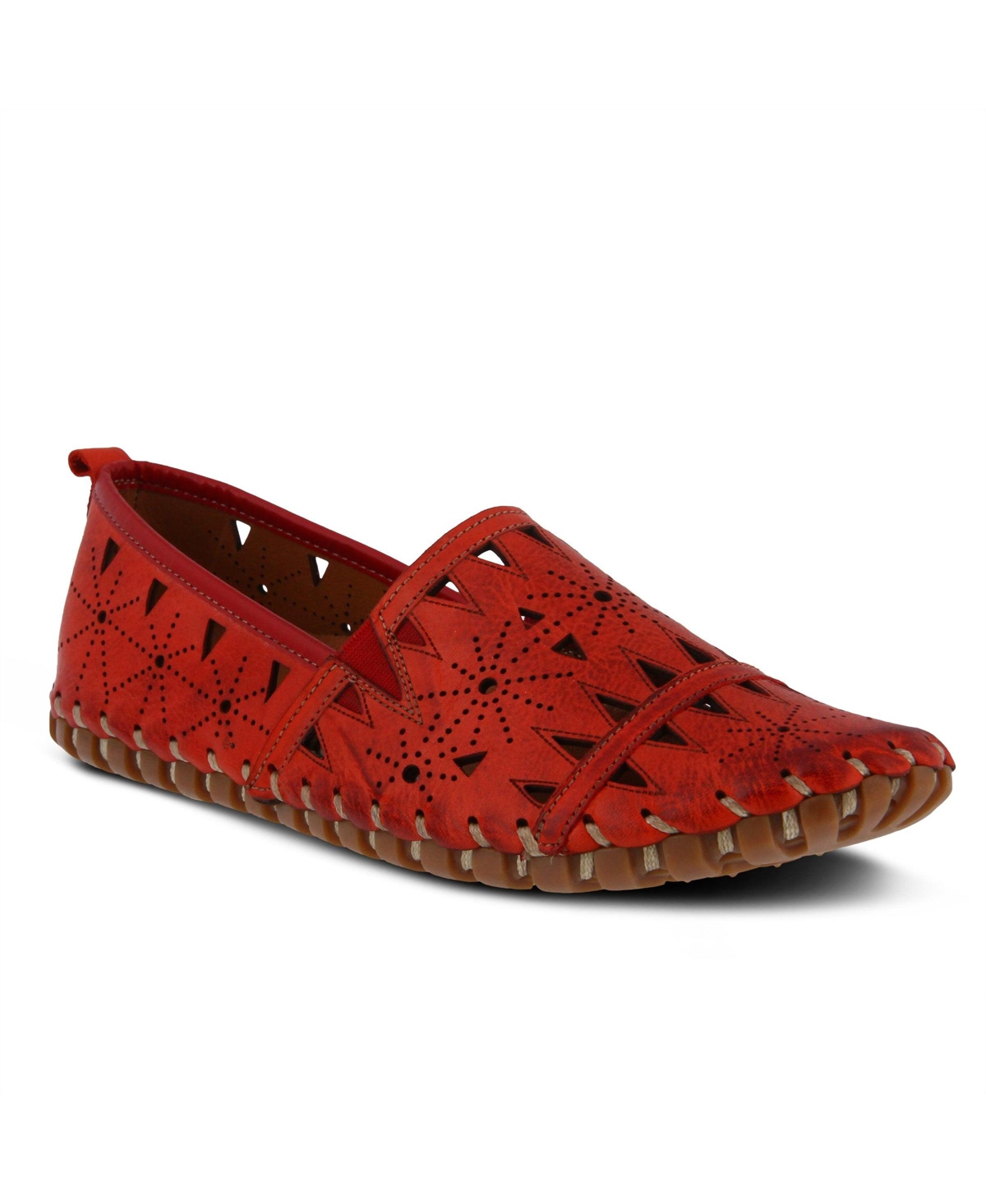 Click here for Spring Step Fusaro Laser-Cut Leather Loafers with... prices