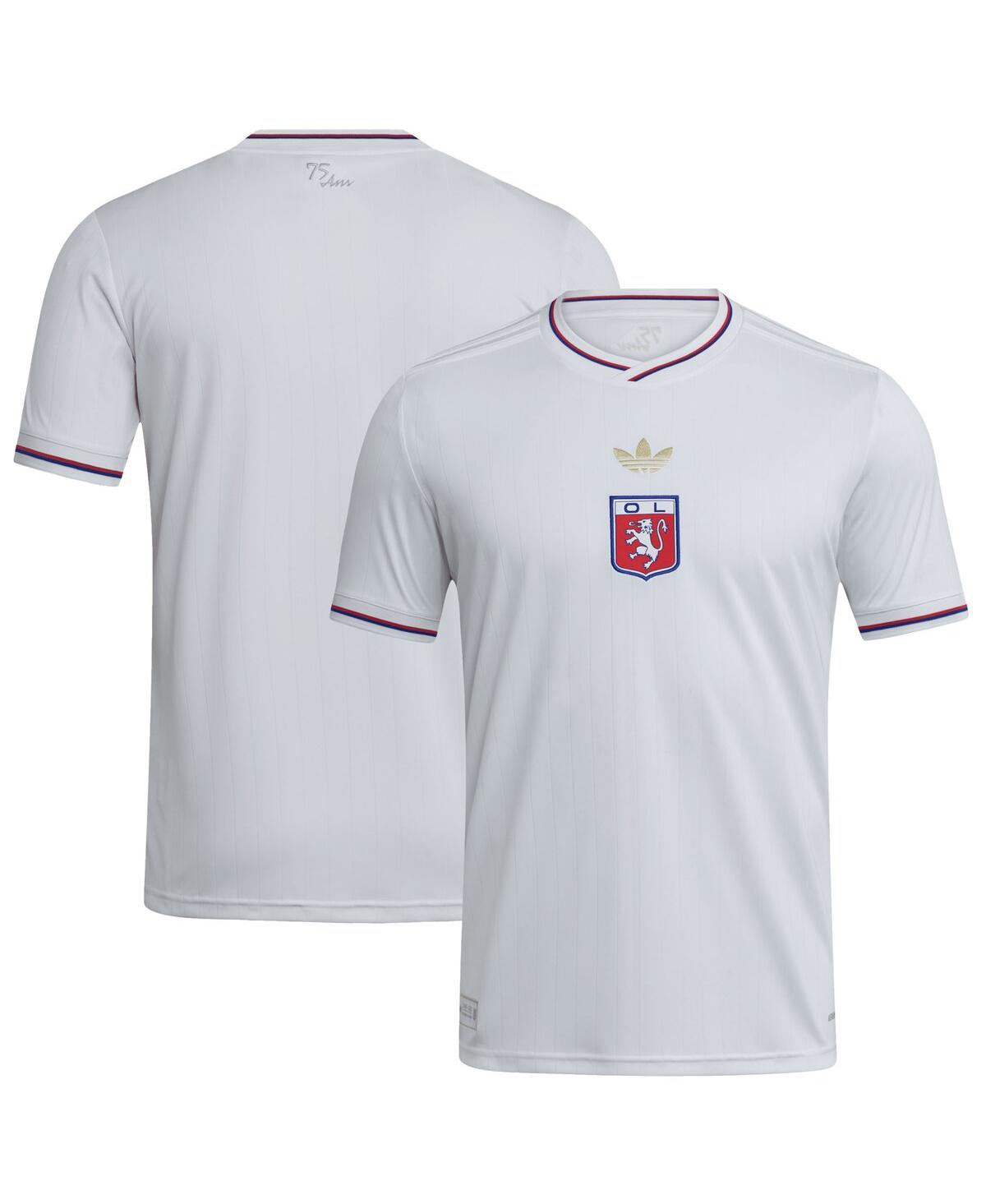 Click here for Adidas Mens White Olympique Lyonnais 2025/26 Home... prices