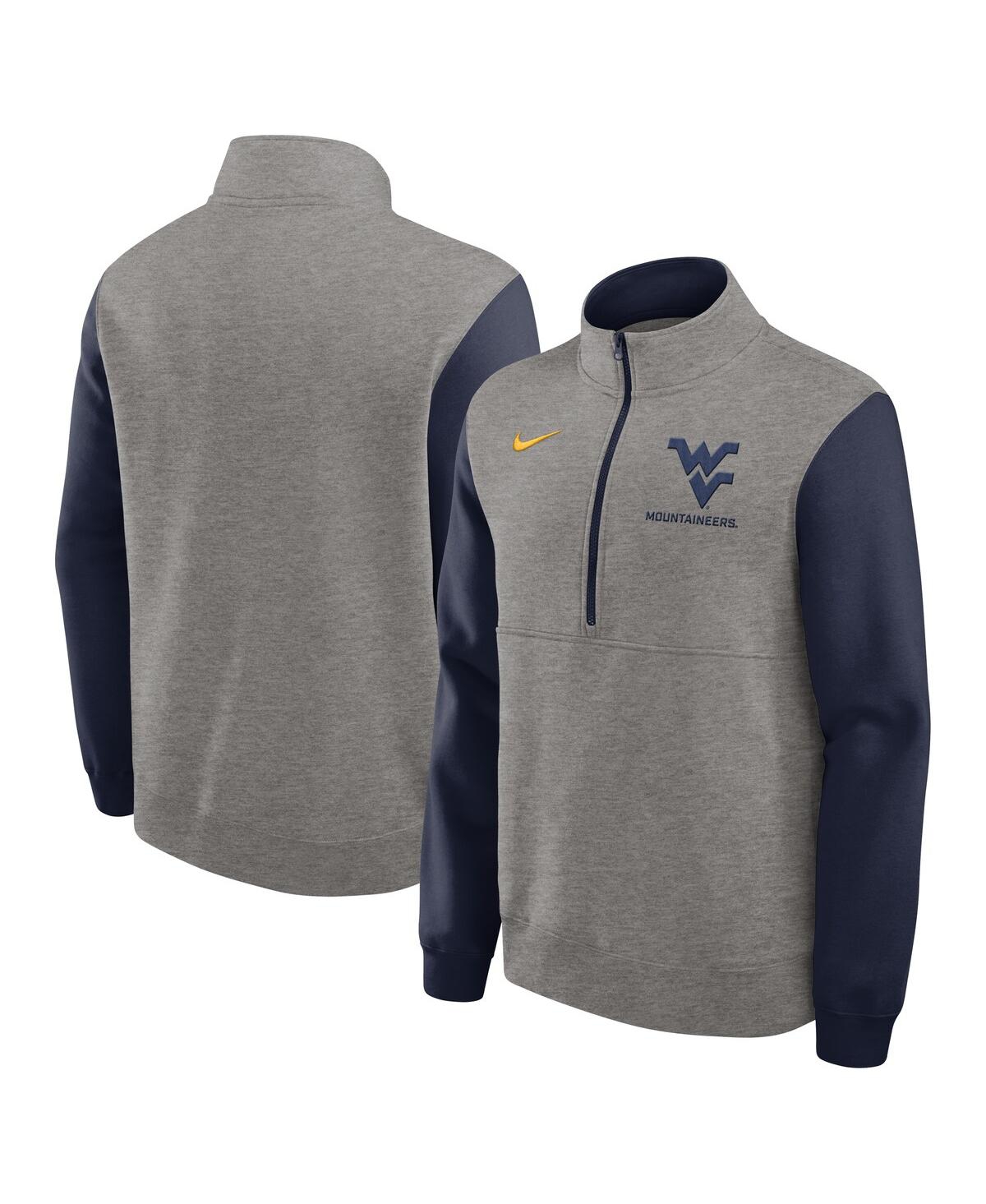 Click here for Nike Mens Heather Gray/Navy West Virginia Mountain... prices