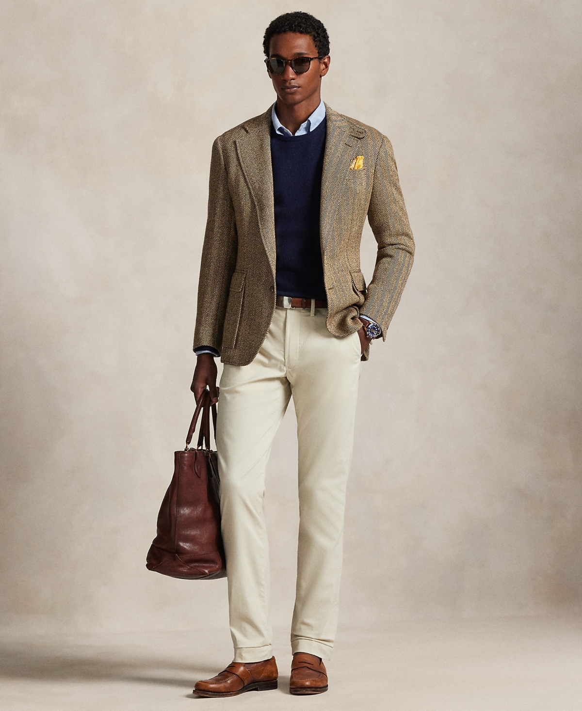 Polo Ralph Lauren Mens Norwich Chino Pants - Basic Sand