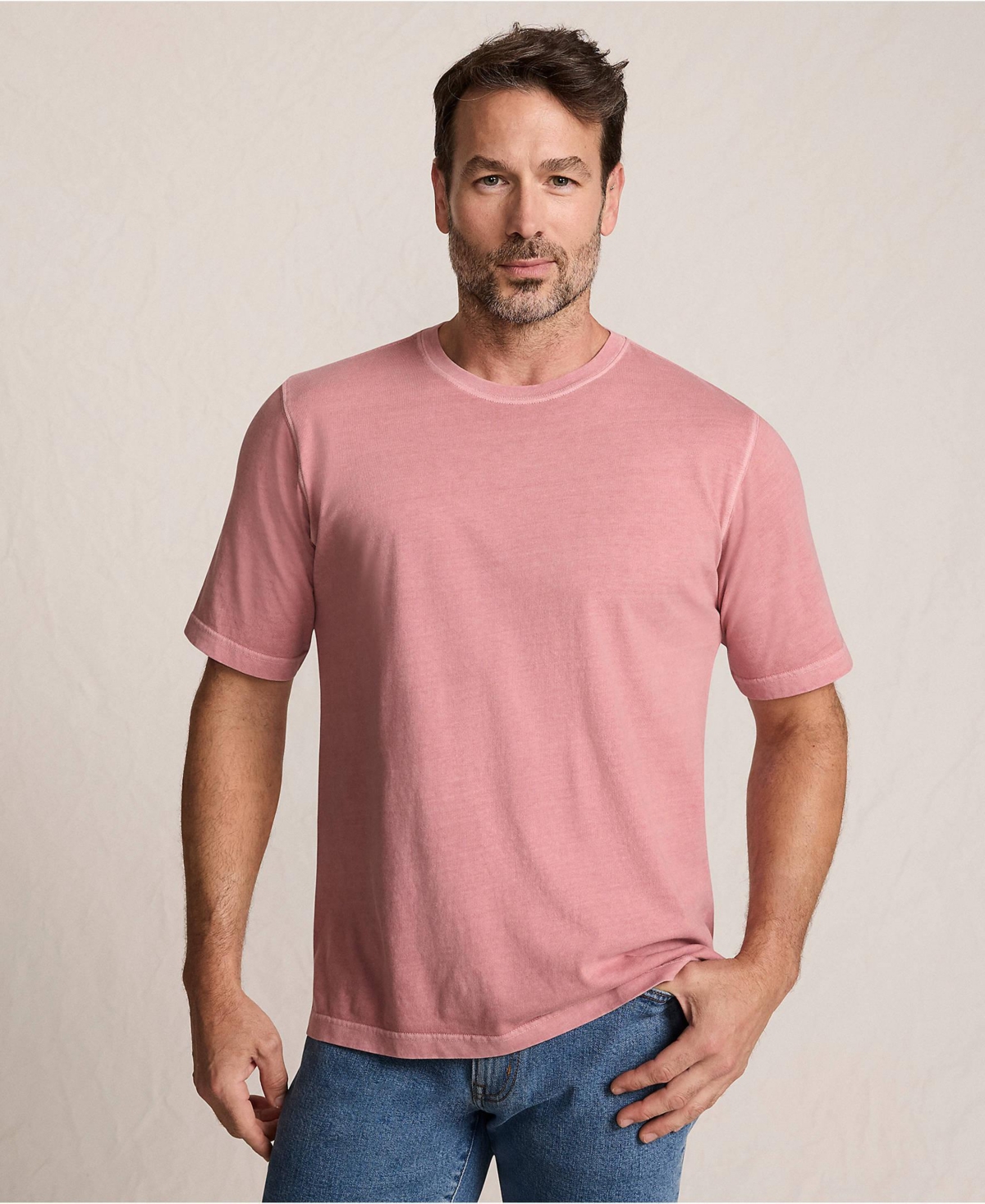 Click here for Lands End Mens Short Sleeve Sun Faded Super T - Wa... prices