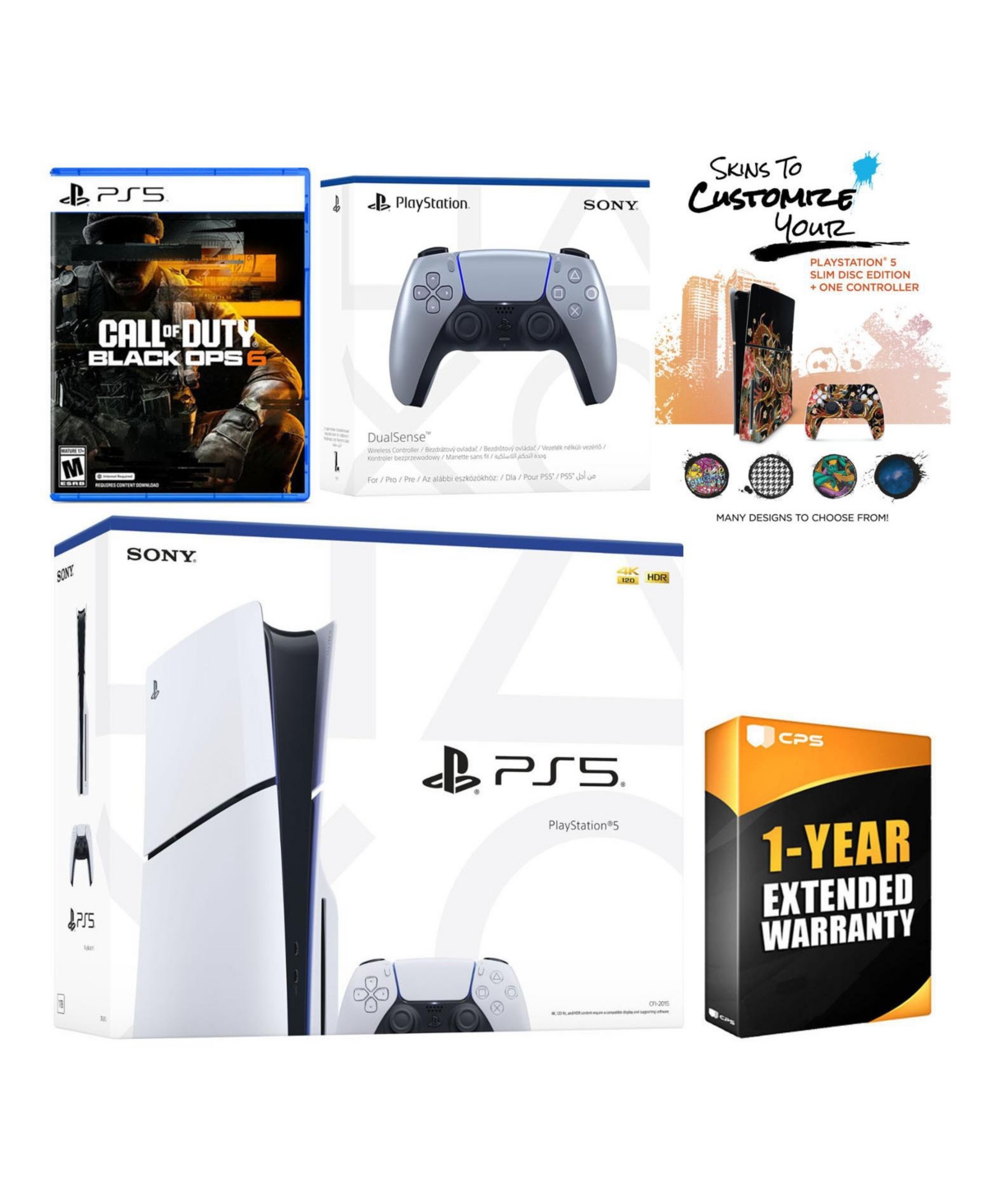 Click here for Sony Playstation 5 Slim Disc with Call of Duty Bla... prices