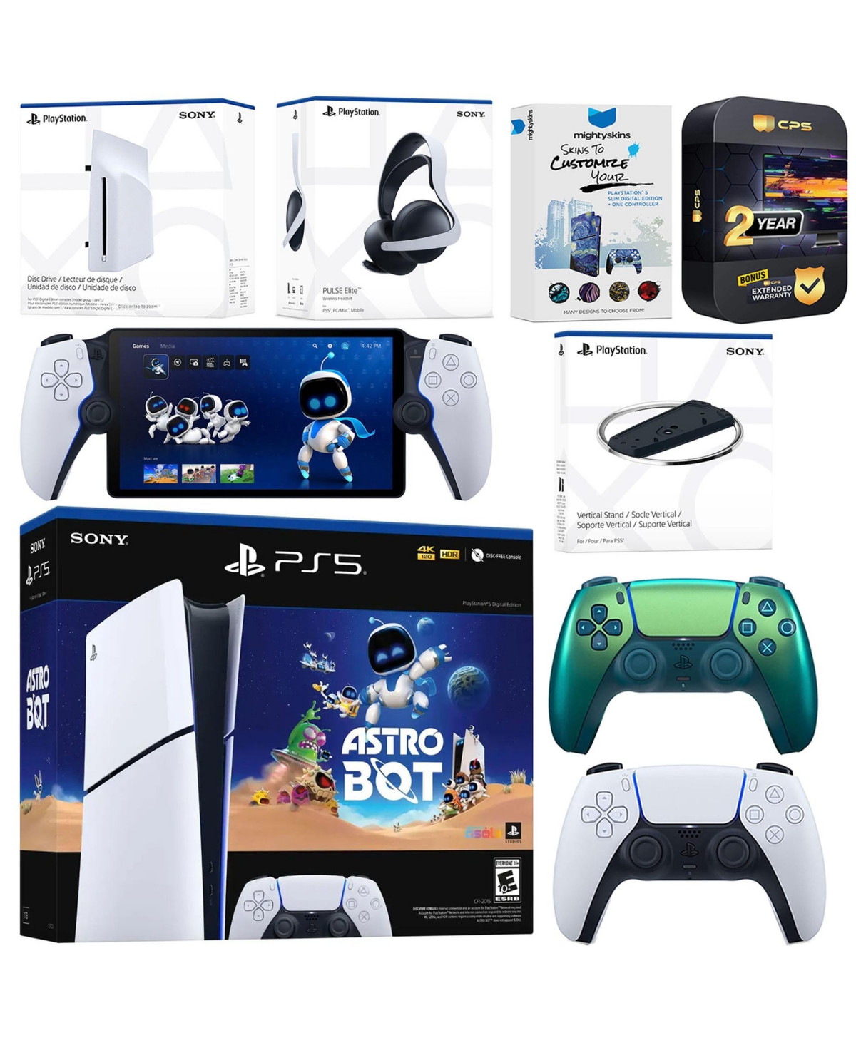 Click here for Sony PlayStation 5 Astro Bot Slim Digital Bundle w... prices