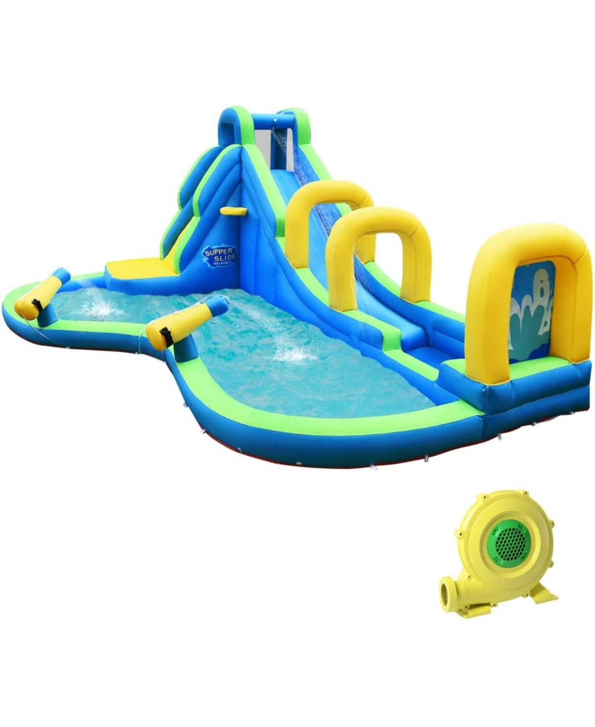 Click here for Multifunctional Inflatable Water Bounce with 735W... prices