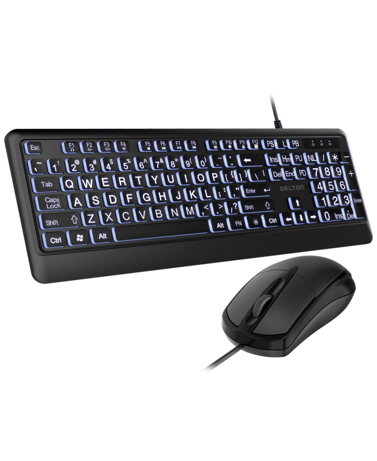Click here for Delton KB20 Big Button Computer Keyboard and Mouse... prices