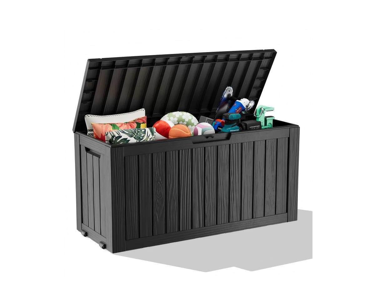 Click here for Chic Crate 75-gal Water Resistant Resin Lockable D... prices