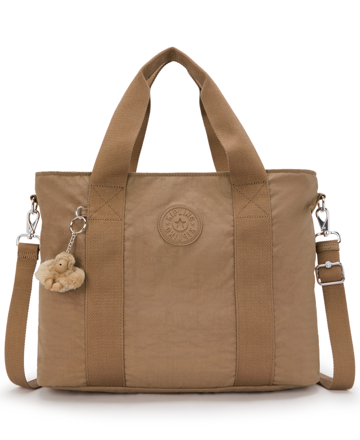 Click here for Kipling Minta Shoulder Bag - Early Tan prices
