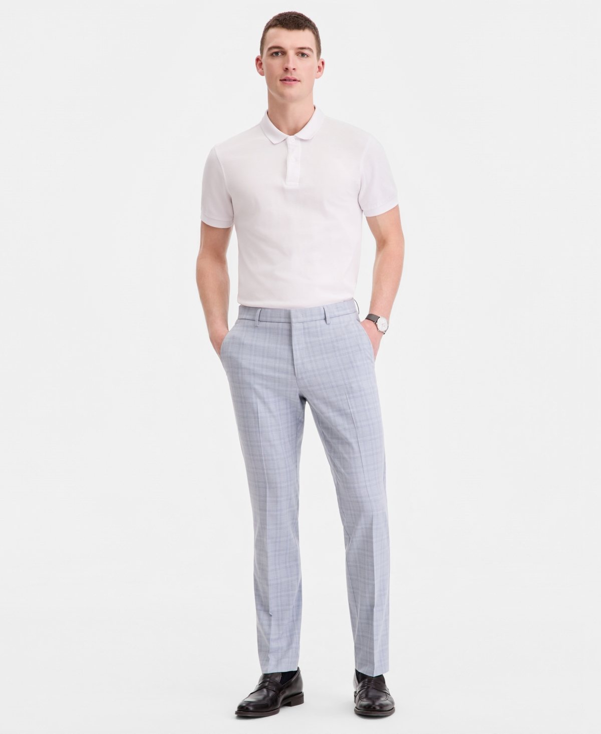 Click here for Tommy Hilfiger Mens Modern-Fit Dress Pant - Light... prices