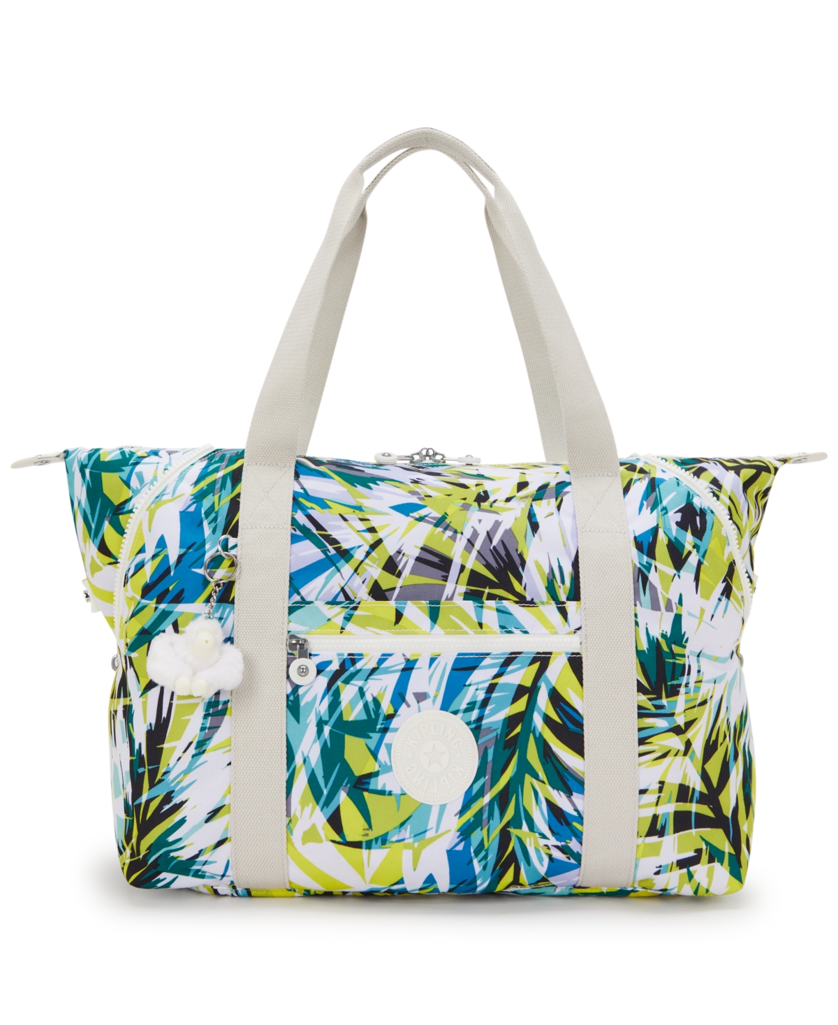 Click here for Kipling Art M Tote - Bright Palm Trees prices