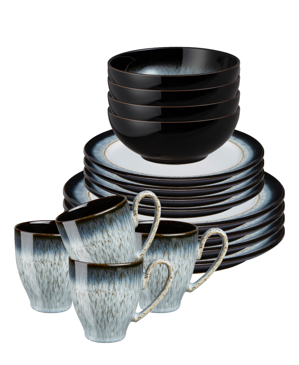 Click here for Denby Halo 16 Pc. Dinnerware Set  Service for 4 -... prices