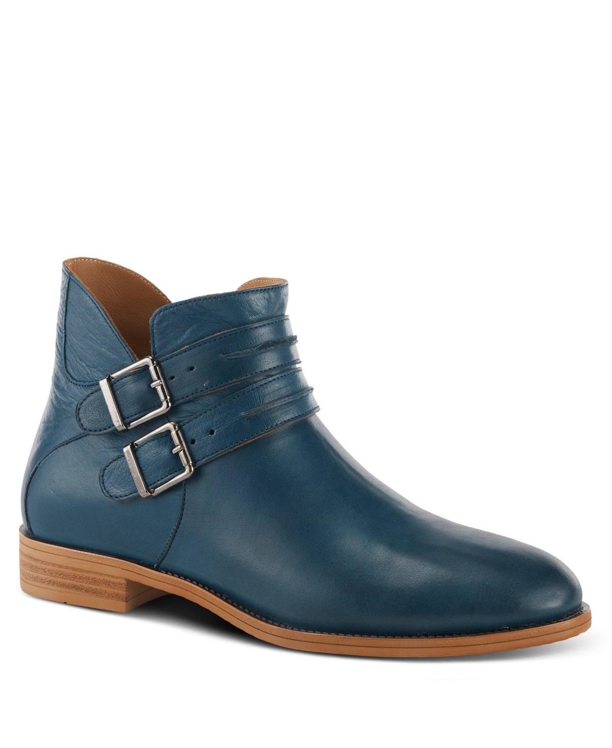 Click here for Azura Spring Step Pristina Leather Bootie with Dou... prices