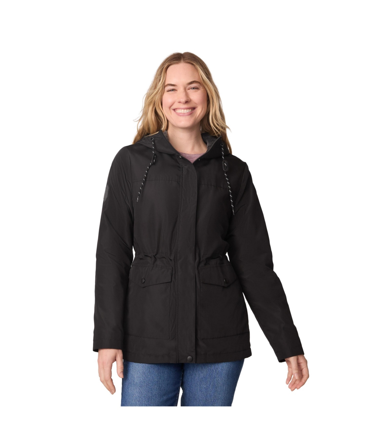 Click here for Free Country Womens Rain Away Lined Anorak Rain Ja... prices