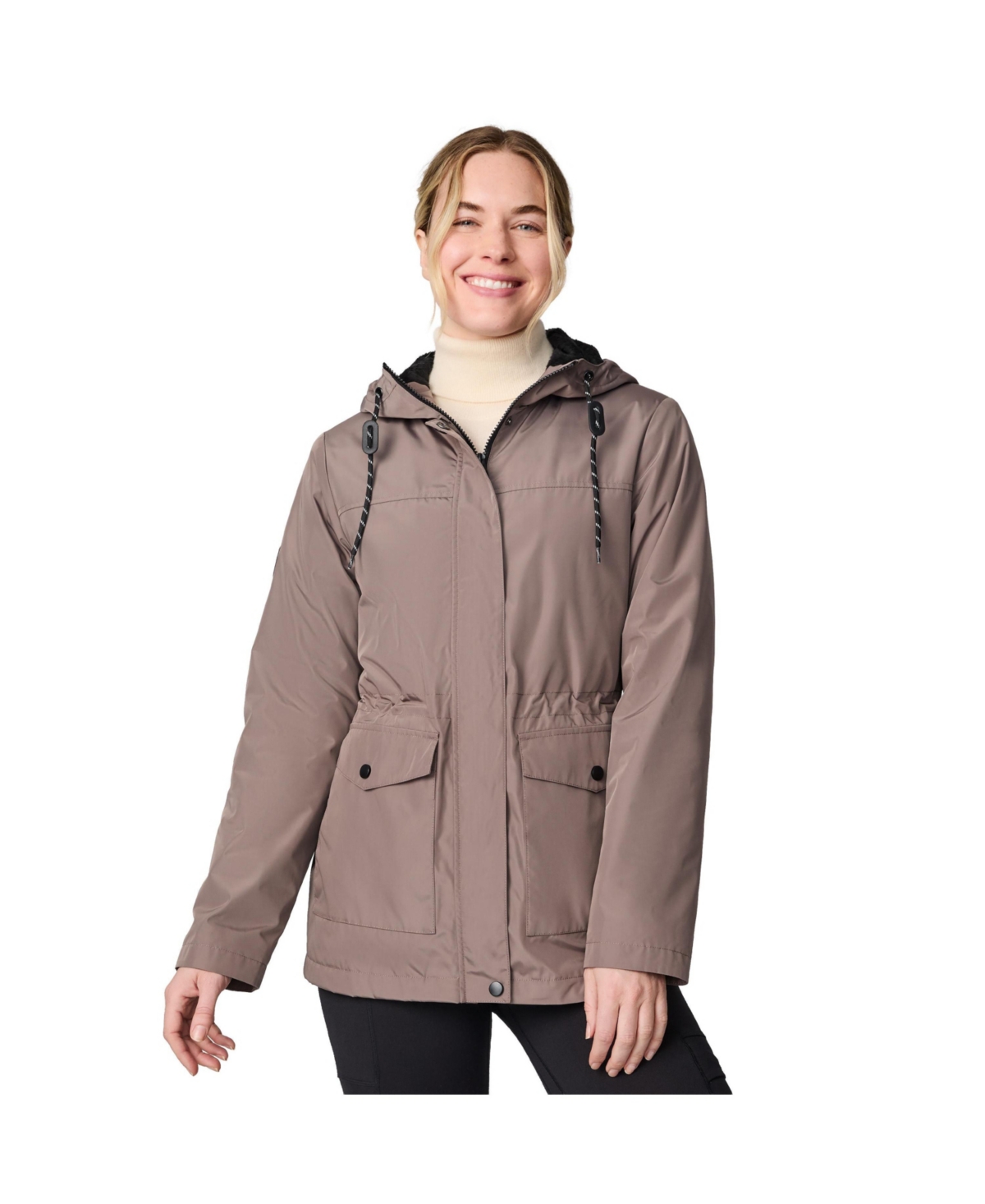 Click here for Free Country Womens Rain Away Lined Anorak Rain Ja... prices