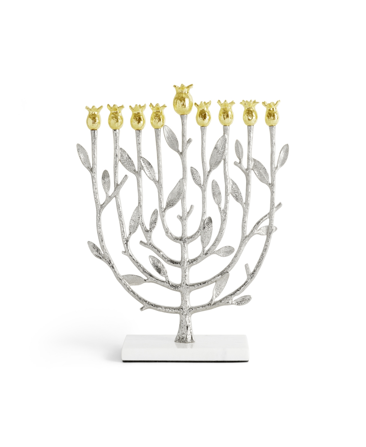 Click here for Michael Aram Pomegranate Silver and Gold Menorah prices