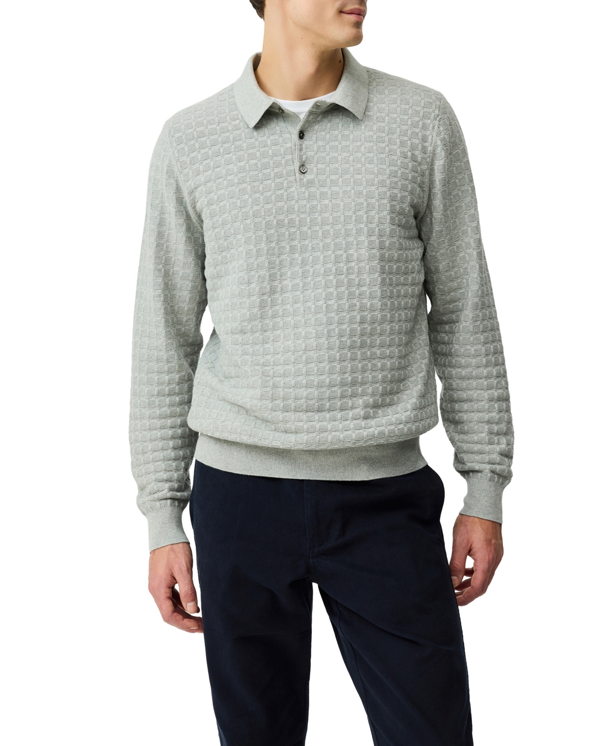 Click here for Rodd & Gunn Mens Redruth Knit Sweater - Grey Marle prices