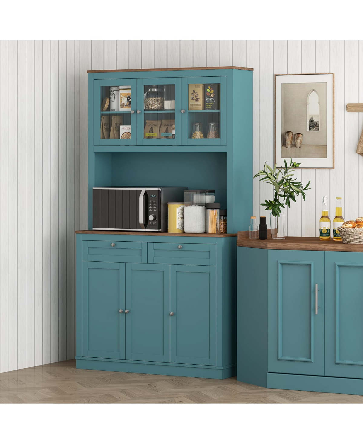 Click here for Slickblue Kitchen Storage Cabinet with Easy Access... prices