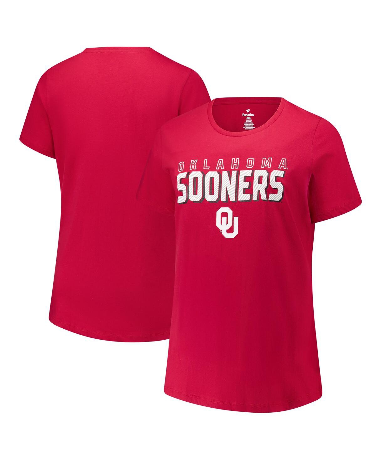 Click here for Fanatics Womens Crimson Oklahoma Sooners Plus Size... prices
