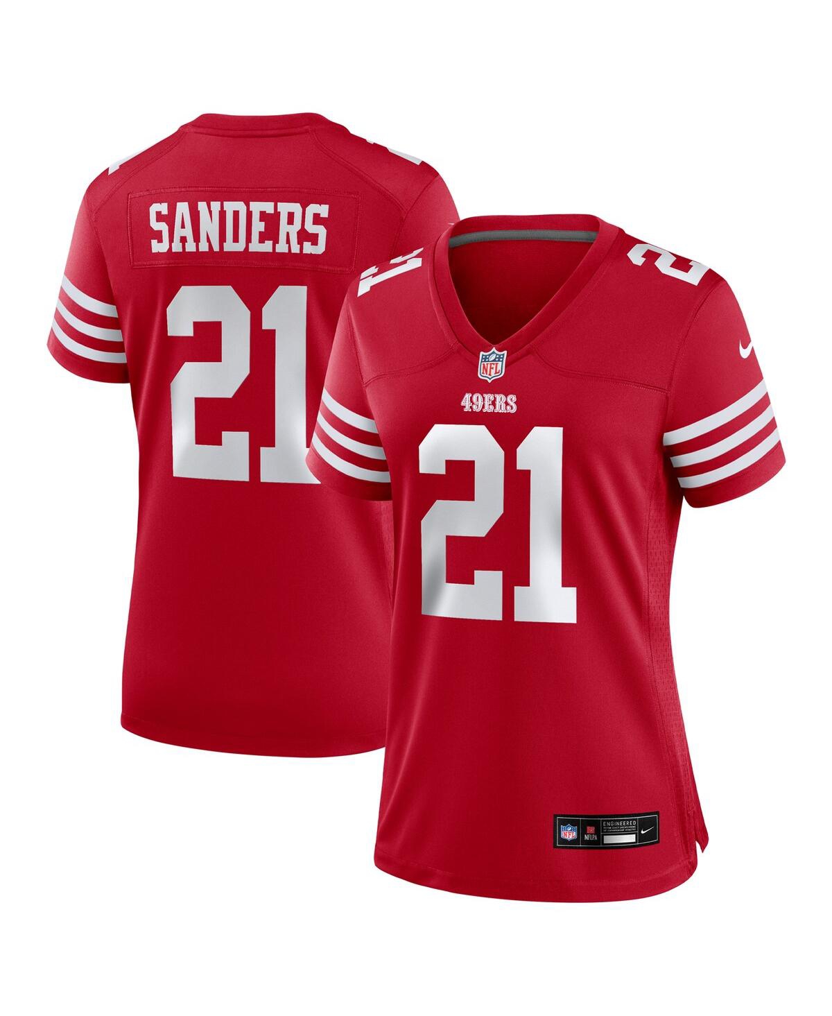 Click here for Nike Womens Deion Sanders Scarlet San Francisco 49... prices
