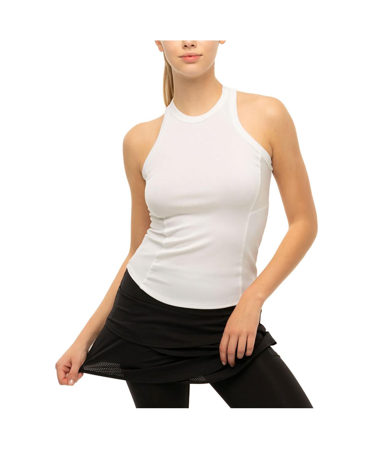 Click here for Lucky In Love Womens One Love Rib Tennis Tank Top... prices