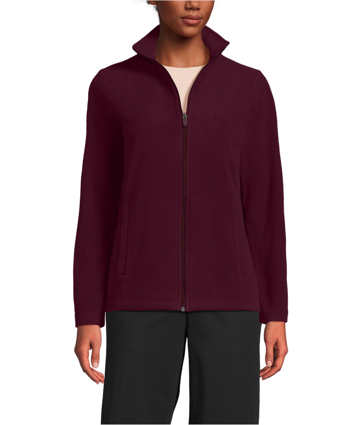 Click here for Lands End Womens Anyweather Fleece Full Zip Jacket... prices