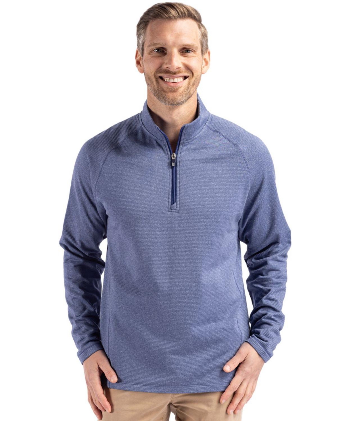 Click here for Cutter & Buck Peshastin Fleece Recycled Mens Half... prices