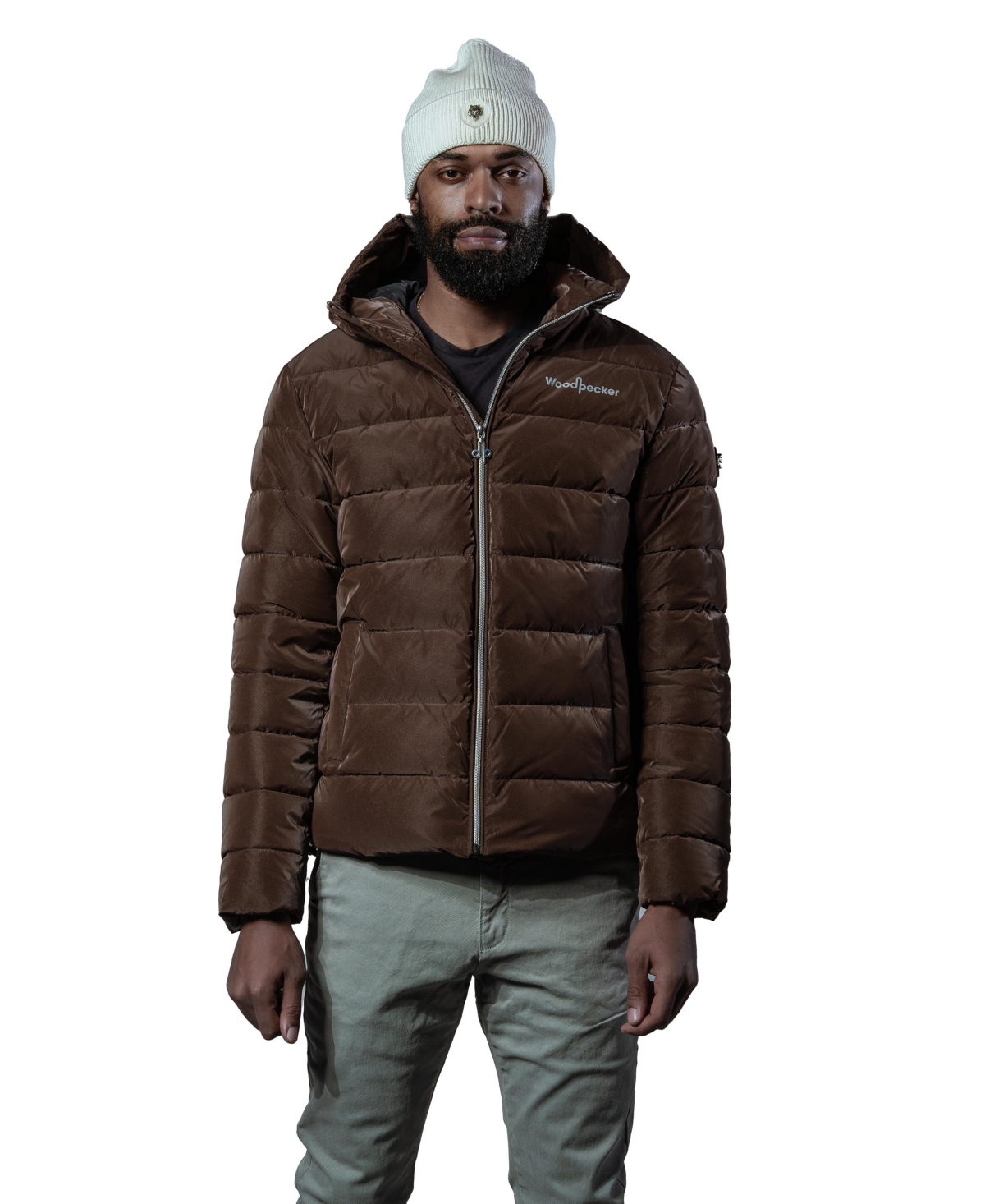 Click here for Woodpecker Mens Sparrow Medium Weight Coat - Mocha... prices